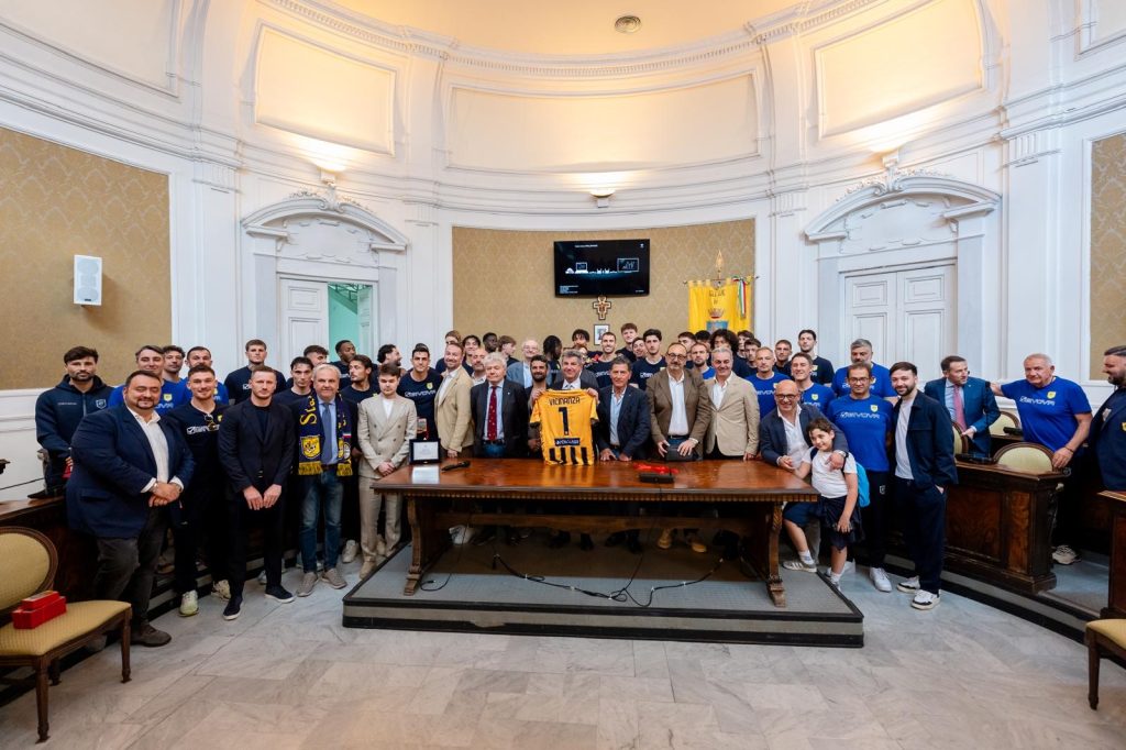La S.S. Juve Stabia 1907 a Palazzo Farnese - SS Juve Stabia